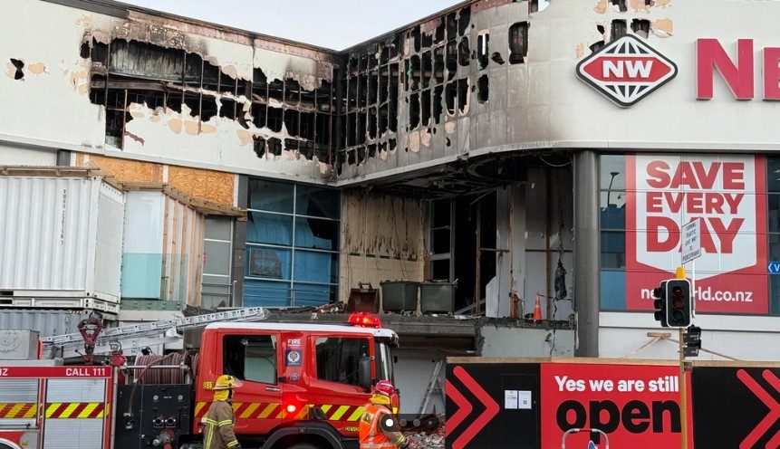 Foodstuffs commits to rebuilding New World after devastating fire