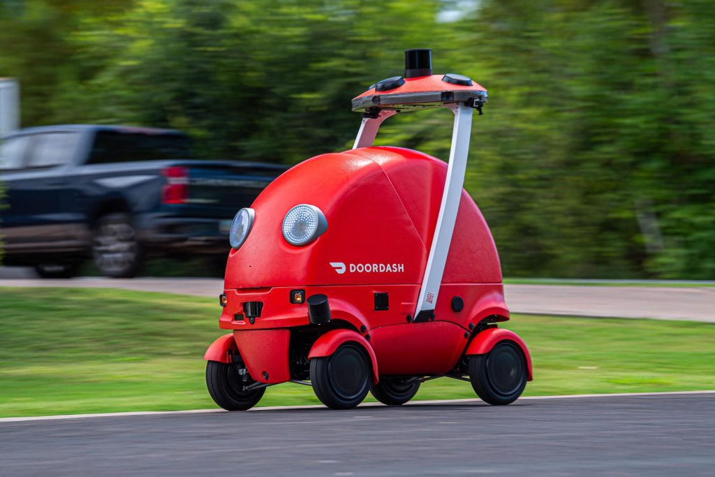 DoorDash launches compact robot to deliver food, packages